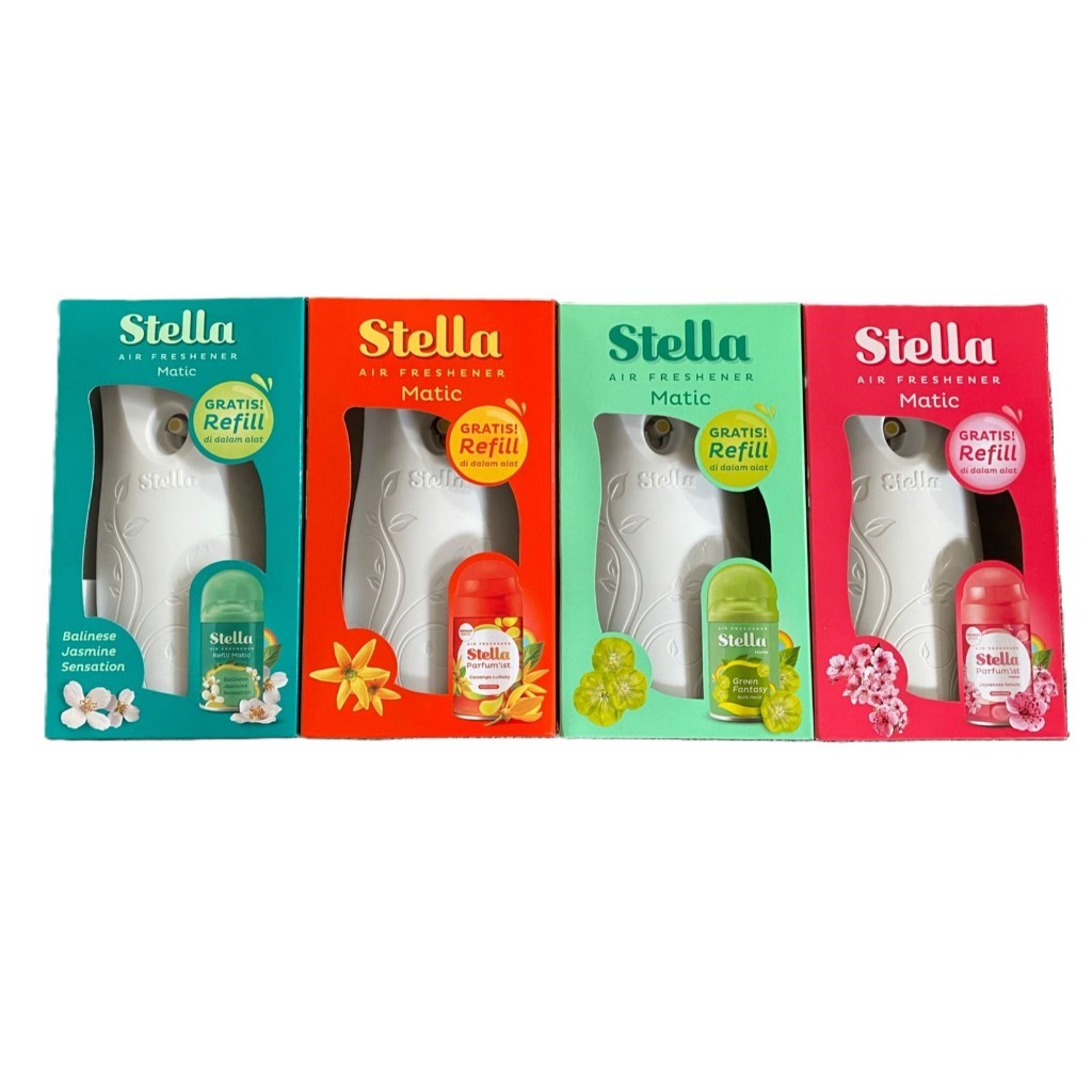 Jual Stella Dispenser Matic Box Set Bali Jasmine / Pengharum Pewangi ...