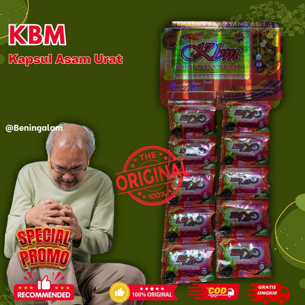 Jual Kapsul Kbm 20 Sachet Original Hanger Renceng | Shopee Indonesia