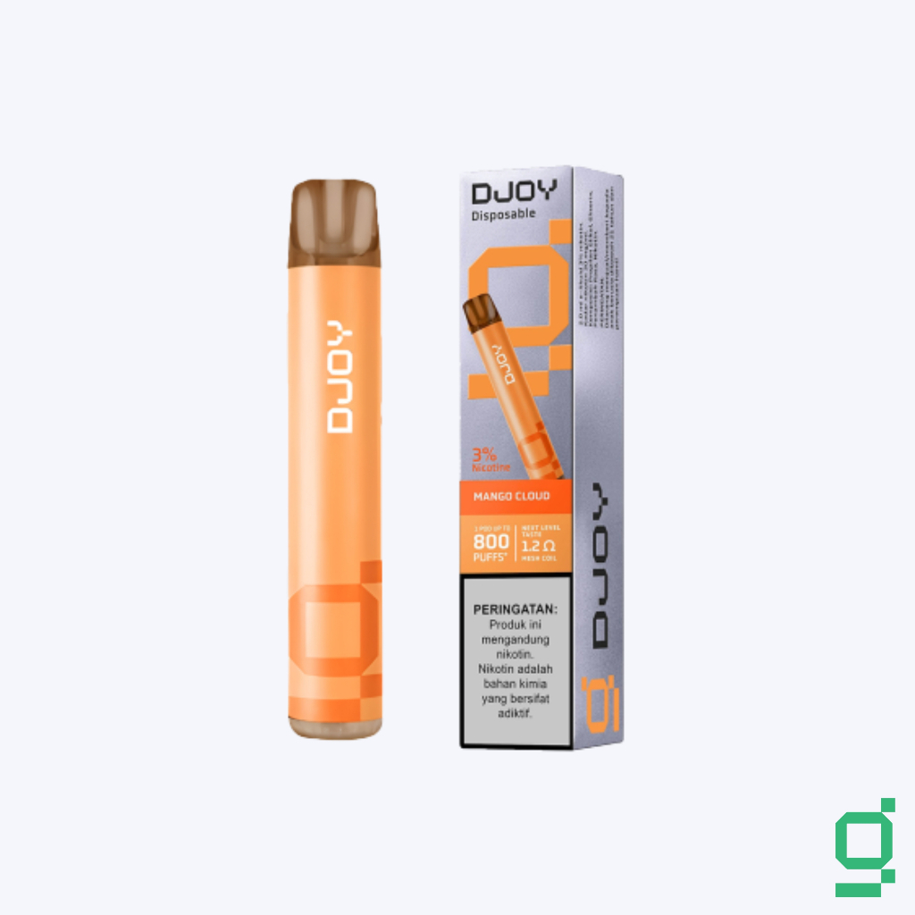 Jual DJOY - Disposable Rokok Elektrik - Mango Cloud 2 ml | Shopee Indonesia