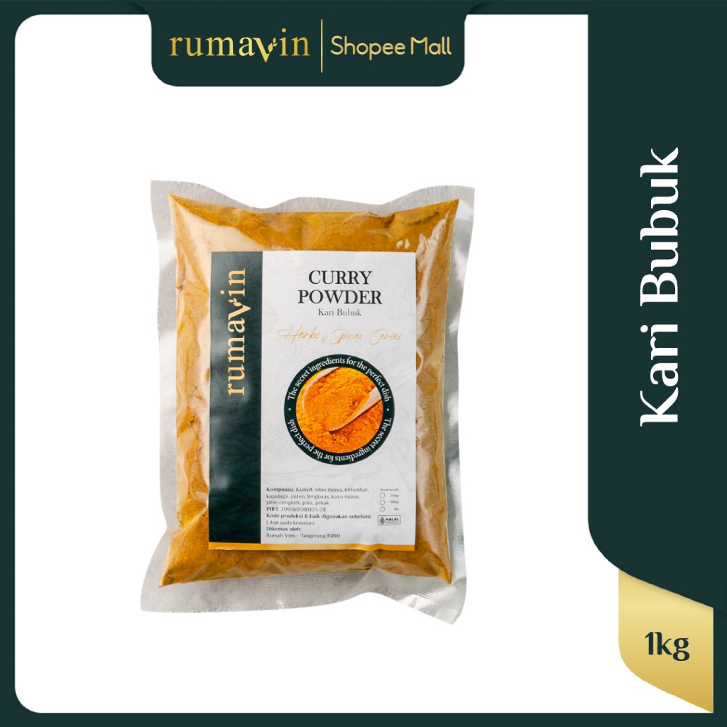 Jual Rumavin - Premium Rempah Curry Powder / Kari Bubuk | Shopee Indonesia