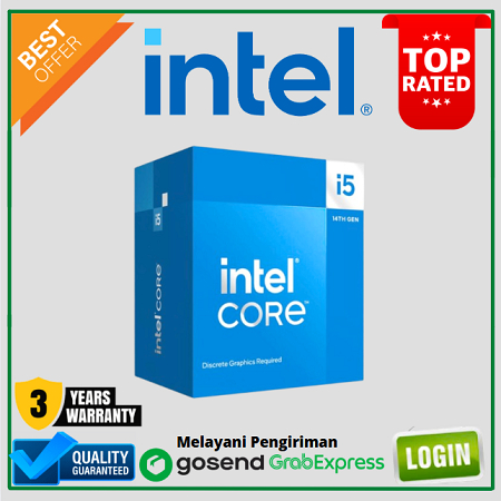 Jual Intel Core i5-14400F 2.5GHz Up To 4.7GHz - Cache 20MB [Box] LGA 1700 | Shopee Indonesia