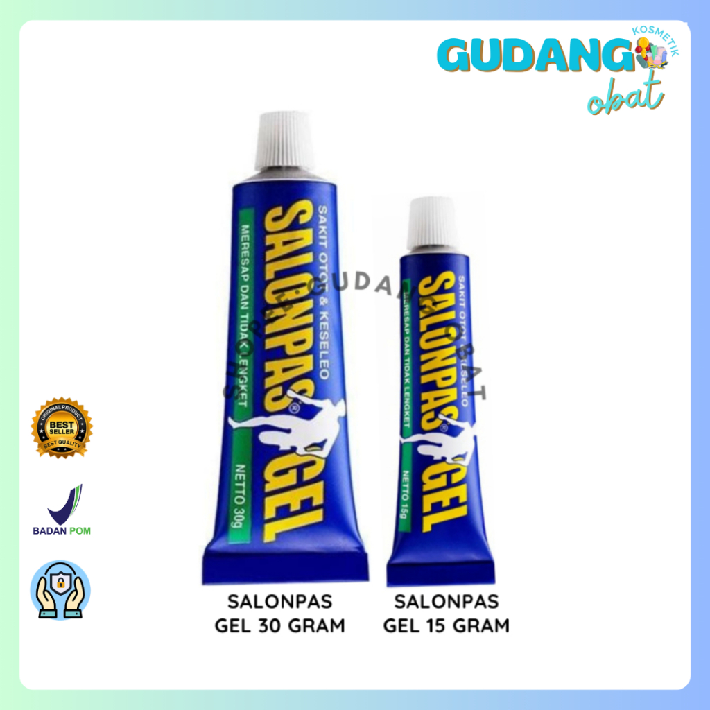 Jual Salonpas Gel 15 Gr, Salonpas Gel 30 Gr - Nyeri Otot, keseleo ...
