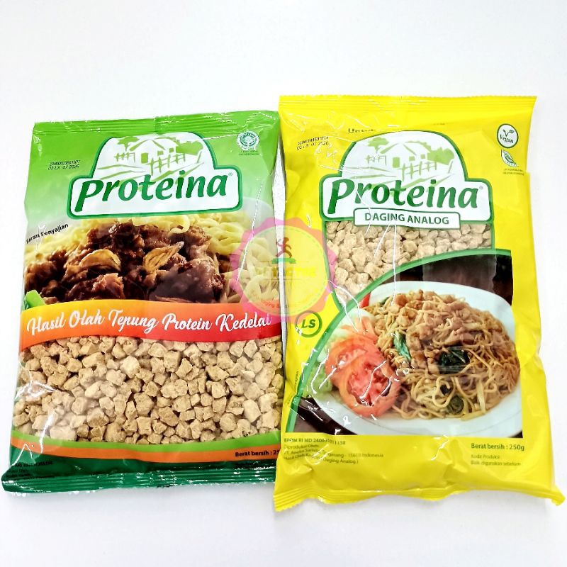 Jual Proteina Hijau Kuning Proteina Kedelai 250gr Proteina Nabati ...