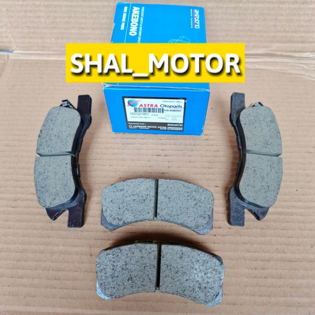 Jual Kampas rem depan Toyota AGYA daihatsu AYLA 1.0 MT Manual ...
