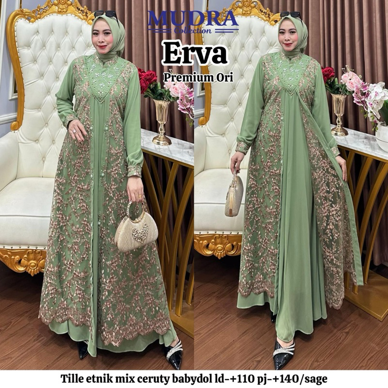 Jual errva dress by mudra | Shopee Indonesia