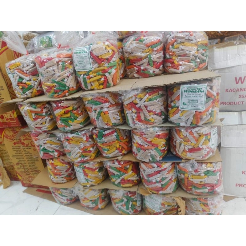 Jual Permen tape kemasan ball 5kg / PERMEN RASA TAPE 5 KG | Shopee ...