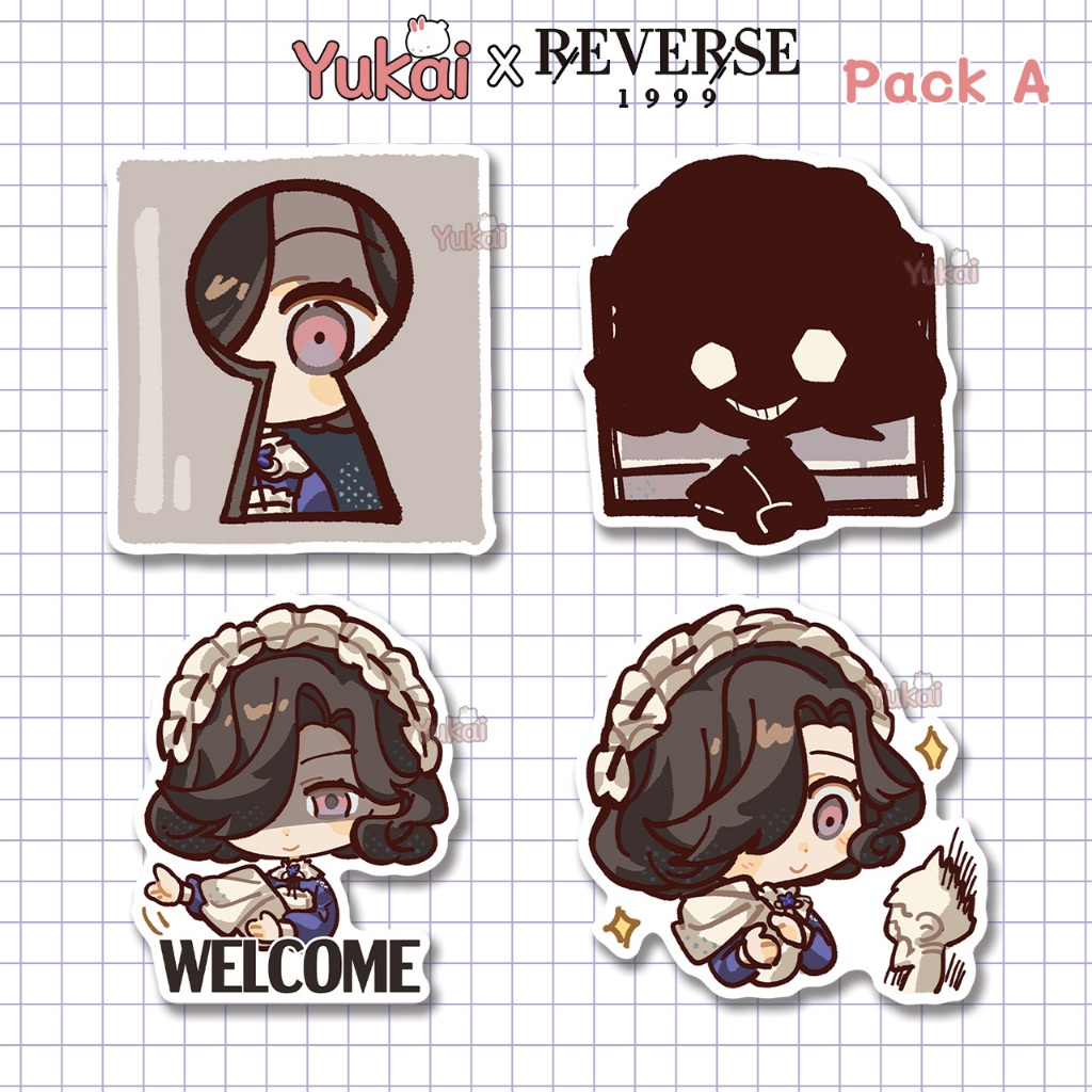 Jual Stiker Tuesday Reverse 1999 Premium - Sticker Pack Anime ...