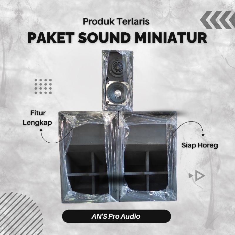 Jual Paket Sound miniatur 8 inc | Shopee Indonesia