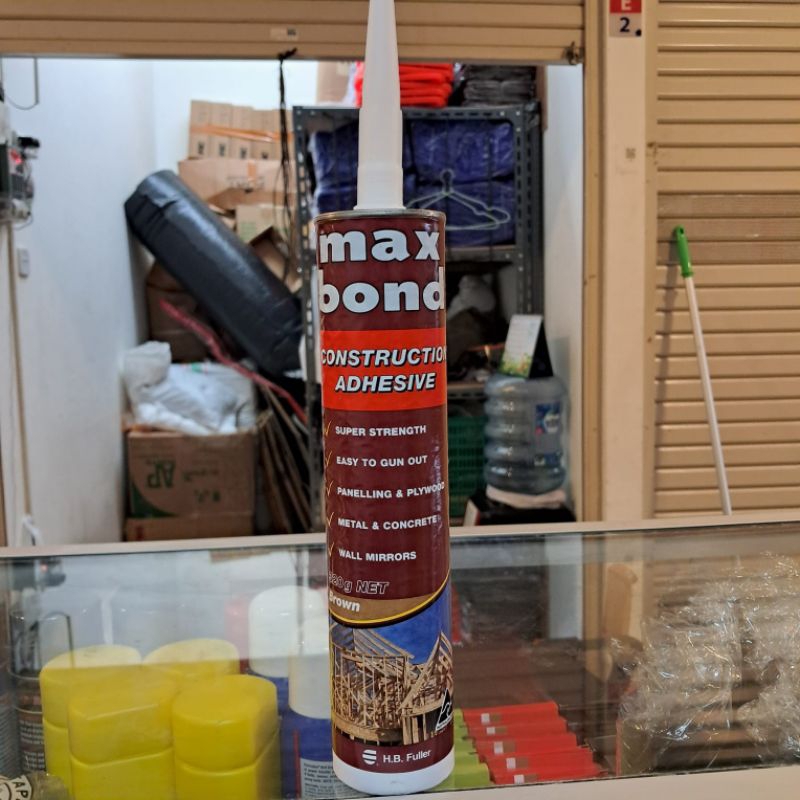 Jual Maxbon contruction adhesive sealant 320gr | Shopee Indonesia