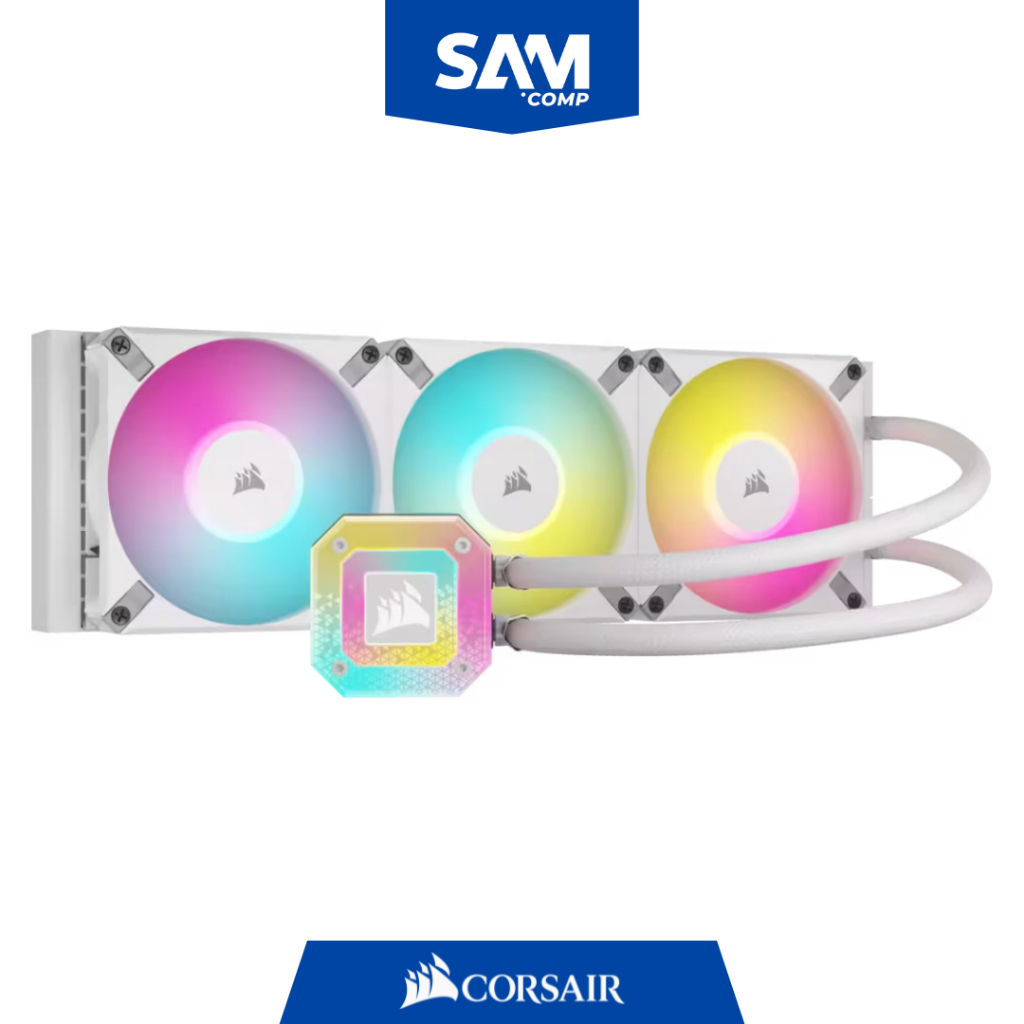 Jual CORSAIR iCUE H150i ELITE CAPELLIX XT Liquid CPU Cooler - Putih ...