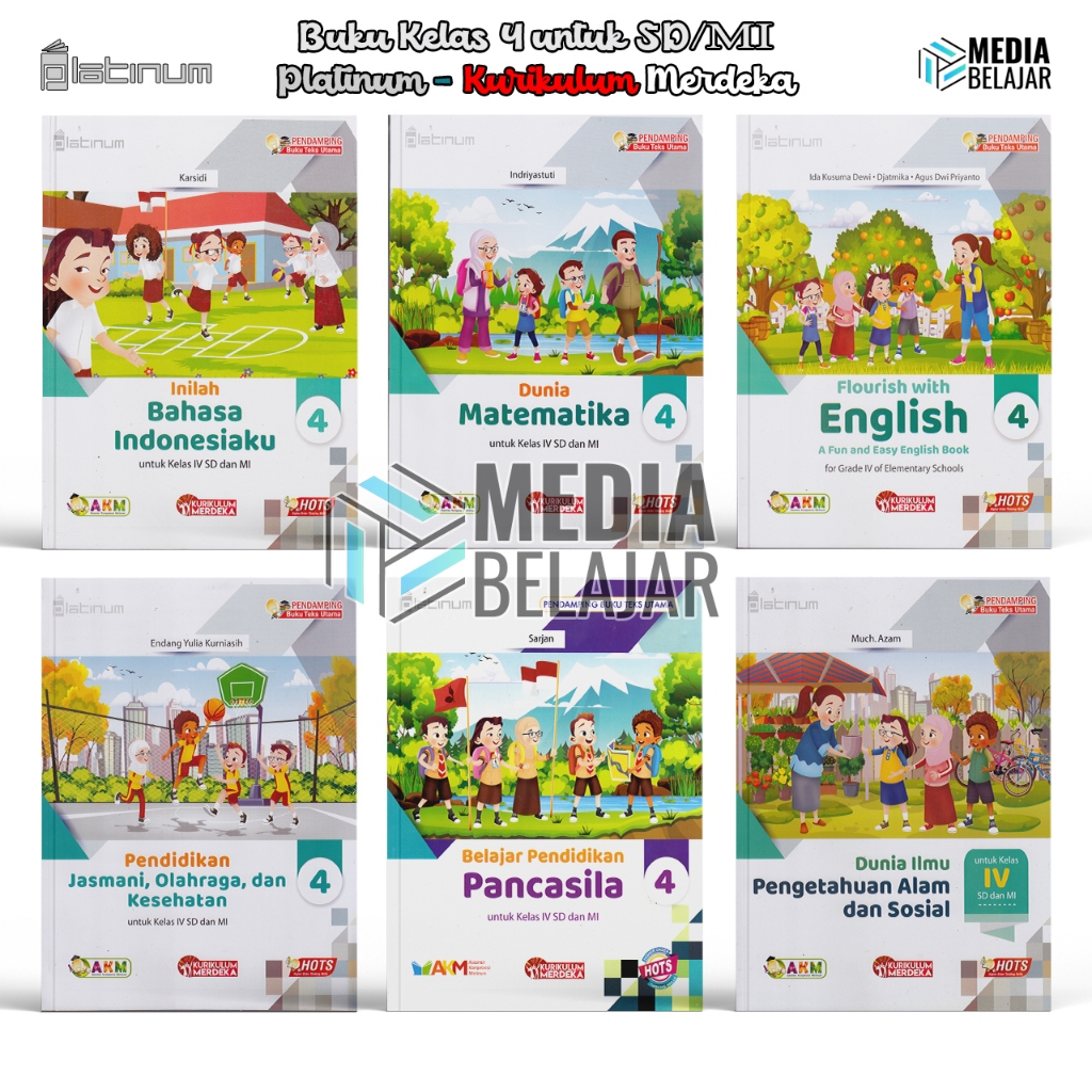 Jual Buku Platinum Kelas 4 Kurikulum Merdeka SD Tiga Serangkai | Shopee Indonesia
