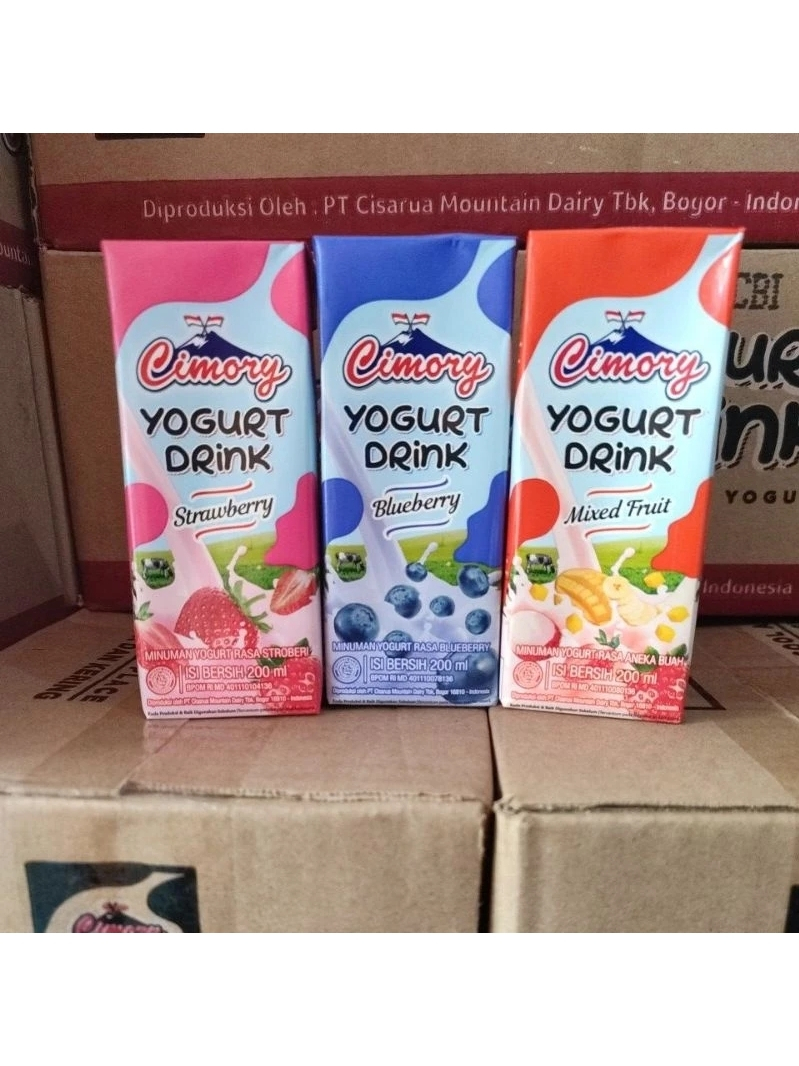 Jual Cimory 125ml 1 Dus Cimory Yogurt Drink Kardus Isi Sameday Instant Isi Kotak Karton Promo ...