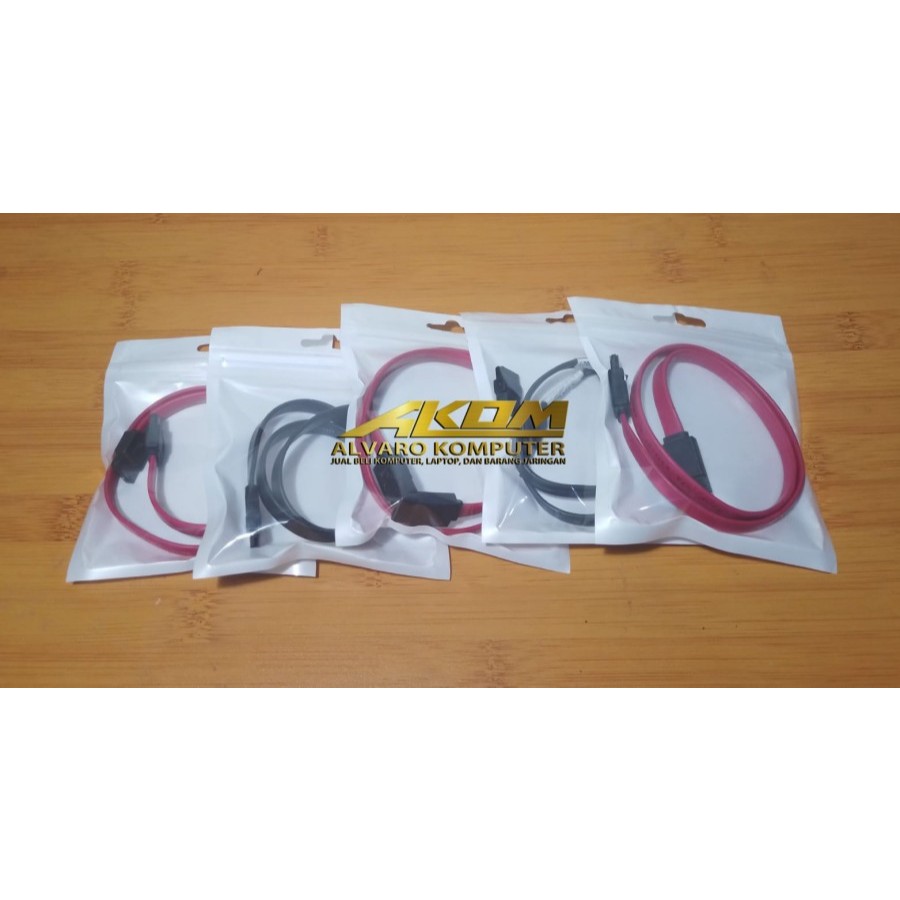 Jual kabel data SATA standar untuk hardisk atau SSD | Shopee Indonesia