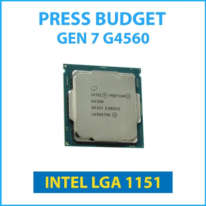Jual Prosesor Intel Gen 7 DDR4 LGA 1151 G4560 | Shopee Indonesia
