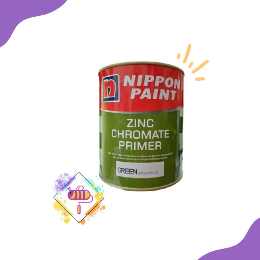 Jual Nippon Zinc Chromate Primer (Green) Ukuran 1 Kg - Cat Dasar Anti ...