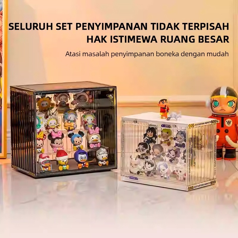 Jual Phlinice Kotak Buta Bubble Mart Tipe Wadah Lemari Pajangan Lego ...