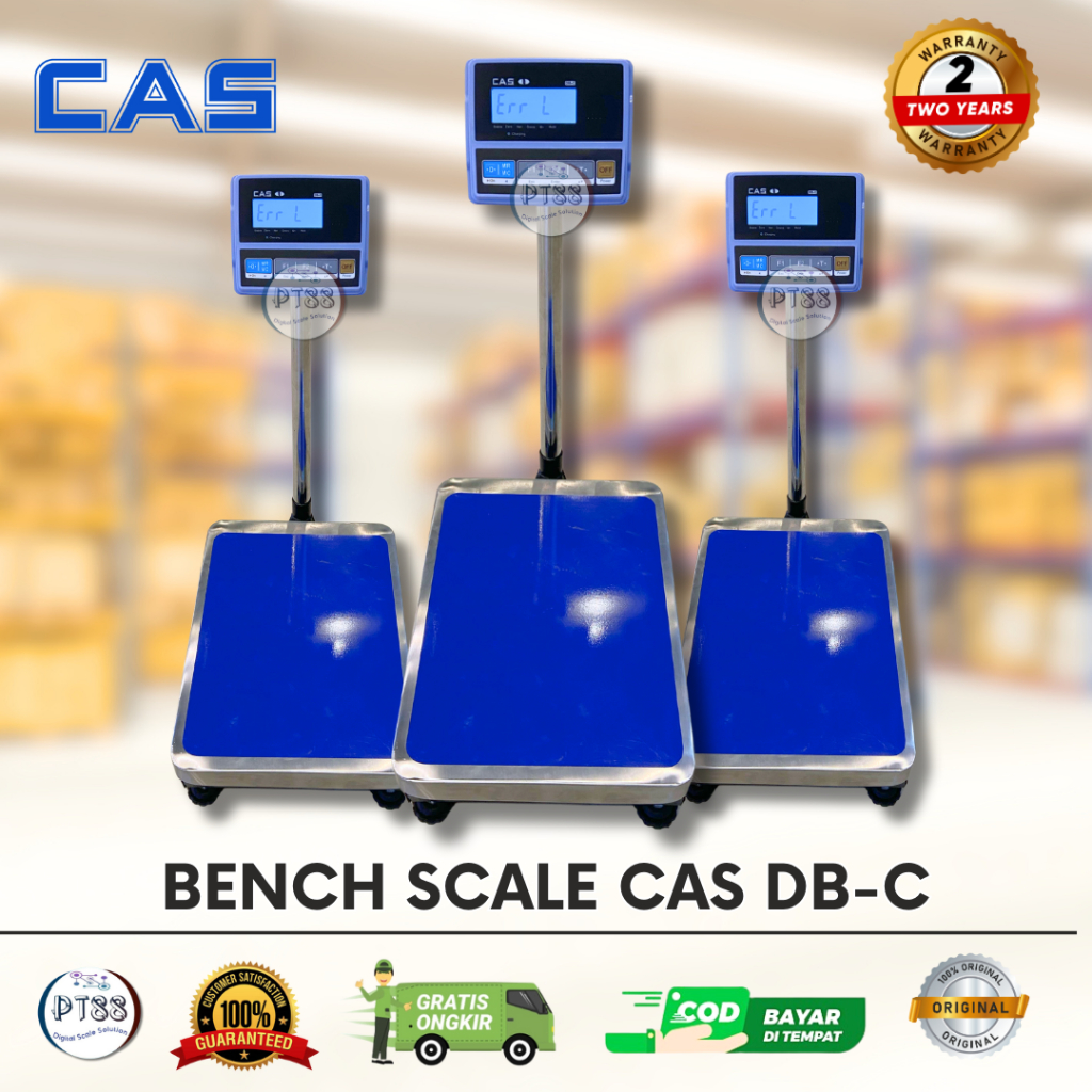 Jual Timbangan duduk digital CAS DB-C 150kg / timbangan barang 200kg CAS DBC | Shopee Indonesia