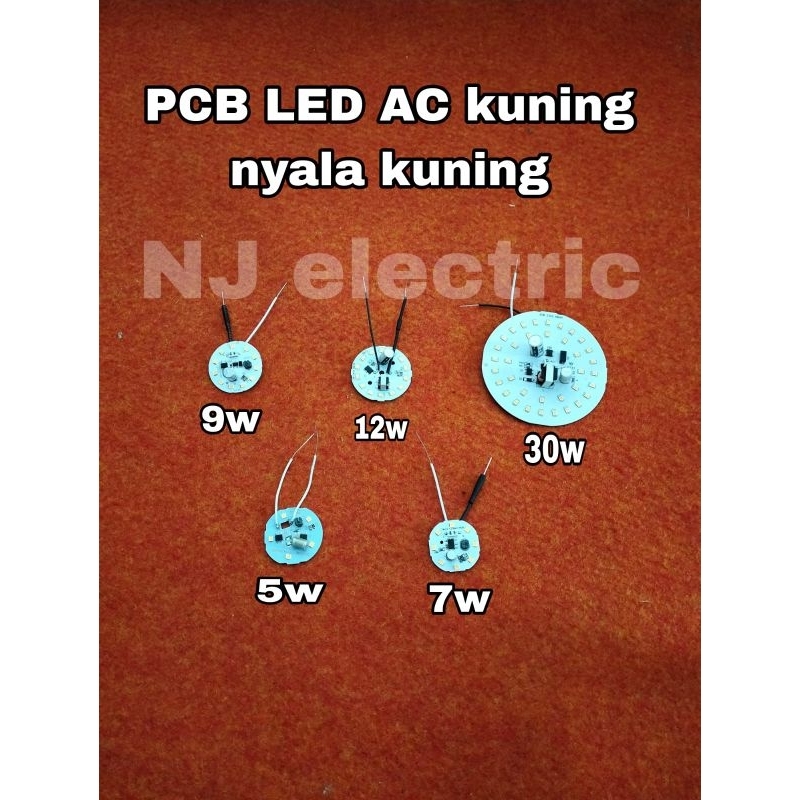 Jual PCB led ac (nyala kuning) | Shopee Indonesia