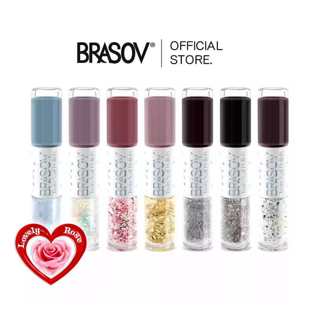 Jual ECER HARGA/BOTOL - BRASOV KUTEK TWIN NAIL POLISH 2X6 ML | Shopee ...