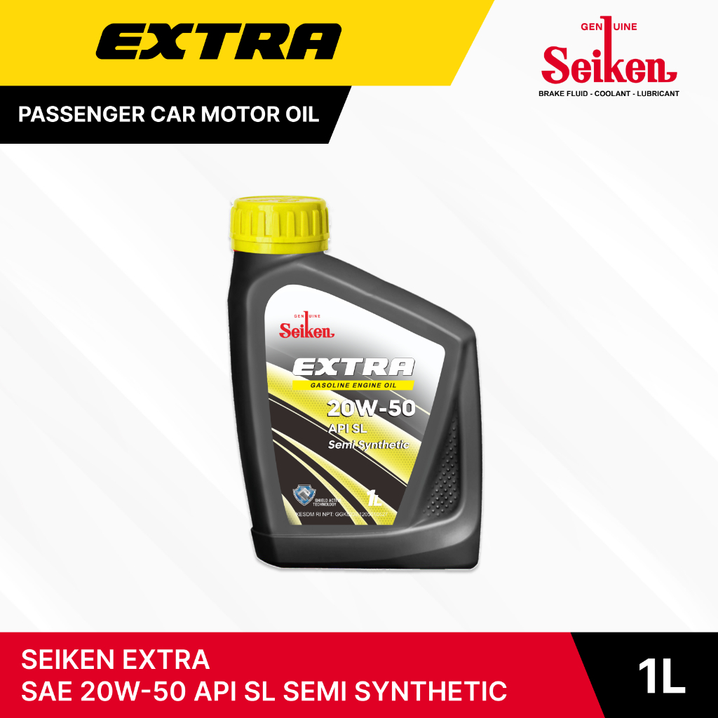 Jual SEIKEN EXTRA SAE 20W-50 SN/CF | Shopee Indonesia