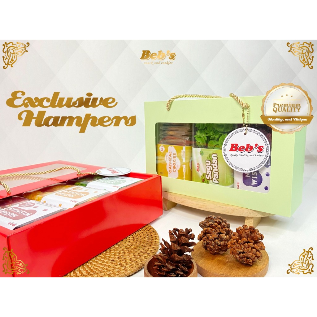 Jual Paket Cookies Hampers Box Reguler Isi 3 | Paket Hampers Gift ...