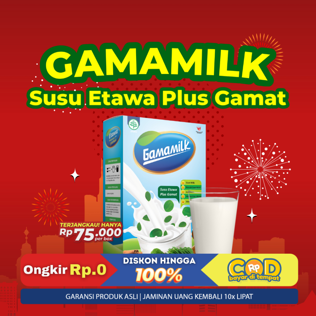 Jual GAMAMILK Etawa Gamat - Susu Etawa Plus Gamat - Original Produk ...