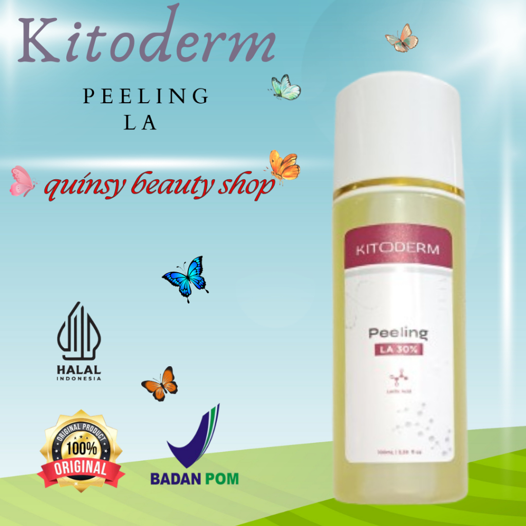 Jual kitoderm peeling LA lactic acid | Shopee Indonesia