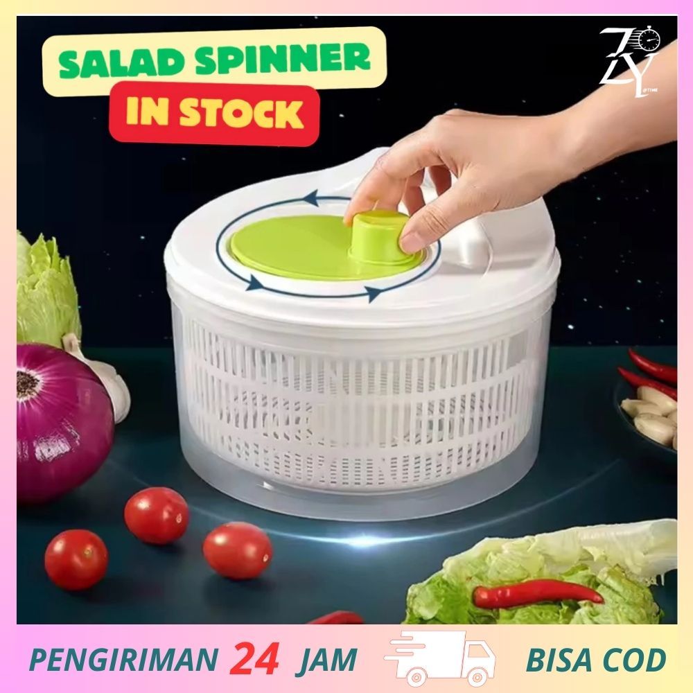 Jual THE TIME-Ready Stock & COD | Salad Spinner Bahan Berkualitas ...
