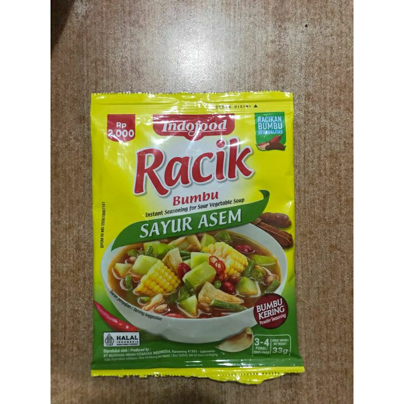 Jual Bumbu Racik Indofood Sayur Asem / bumbu racik Sayur Sop | Shopee ...