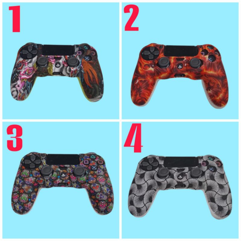 Jual Silikon Cover Corak Stik Ps4 | Shopee Indonesia