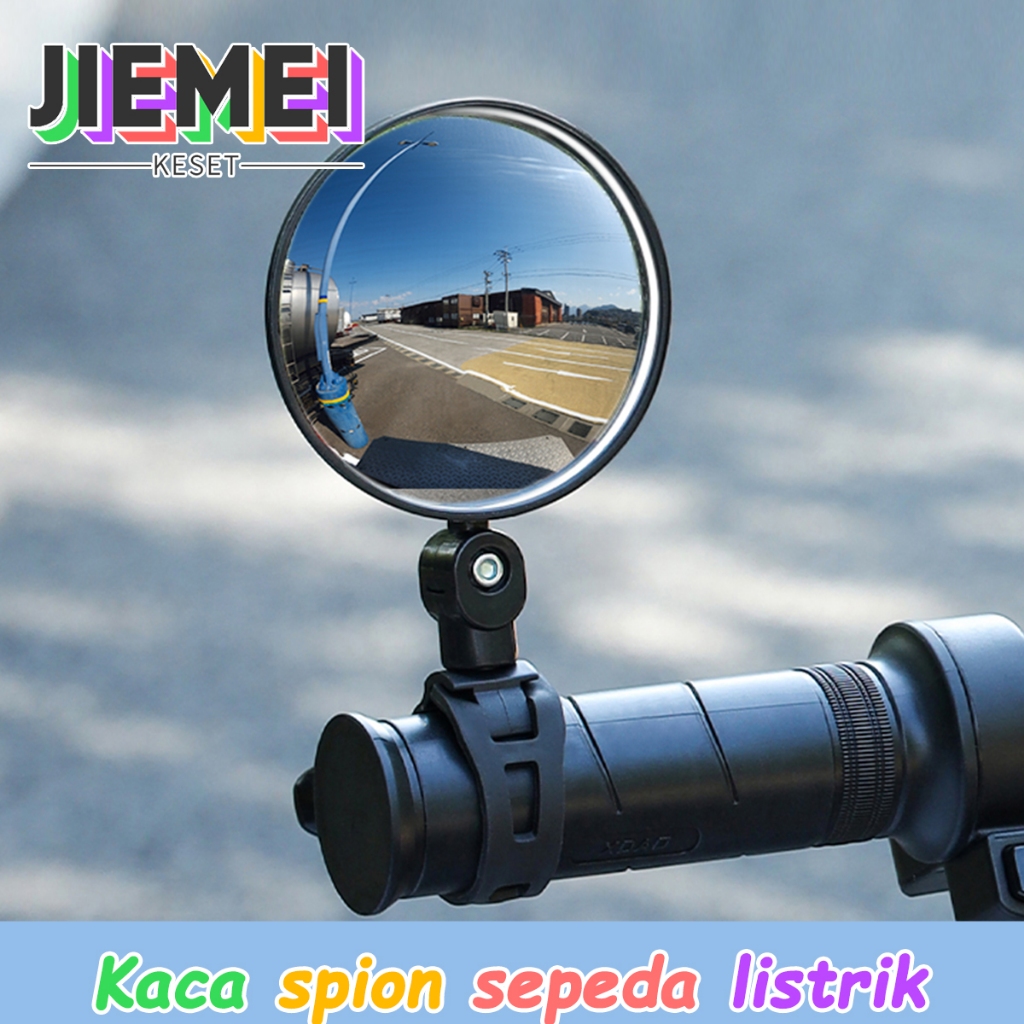 Jual JIEMEI Kaca Spion Sepeda Listrik dapat disesuaikan 360°, Kaca ...