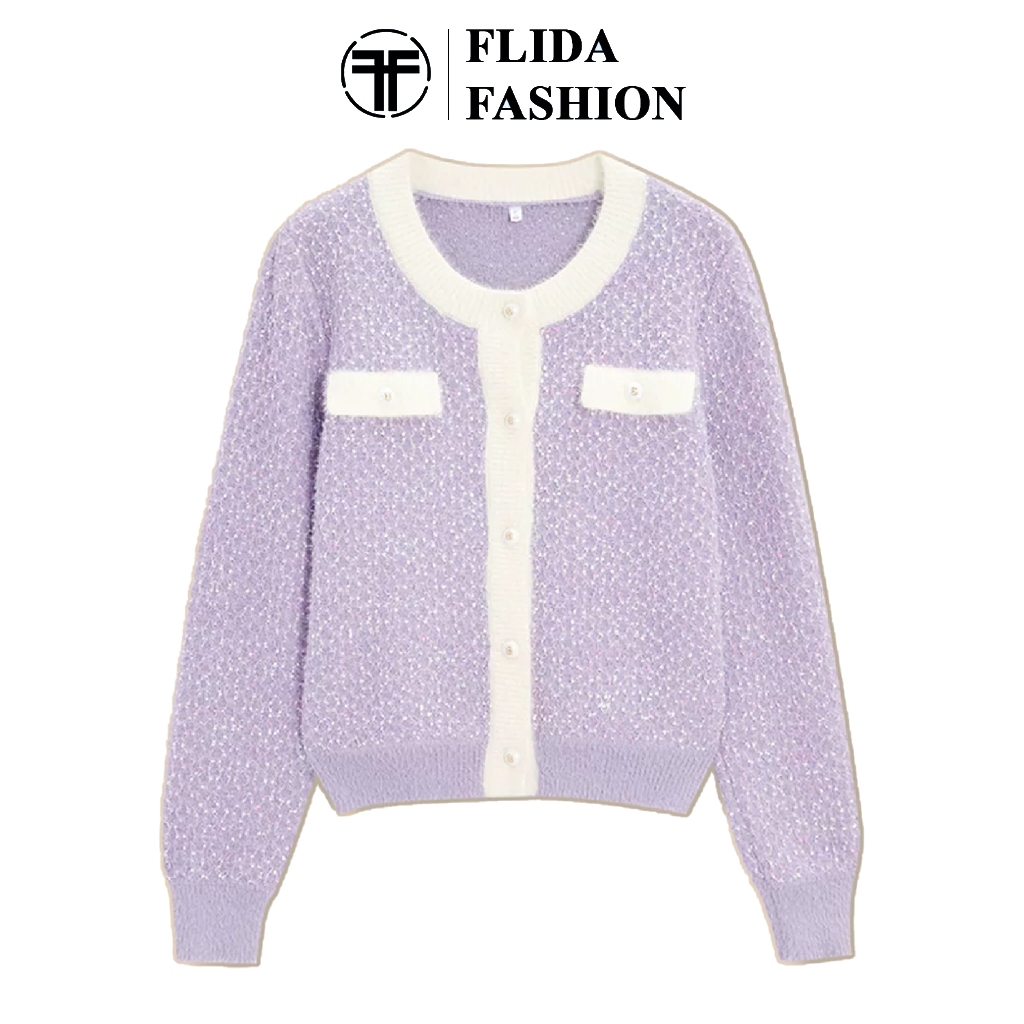Jual FLIDA FASHION B193 cardigan wanita kerah V-nack lengan panajang ...