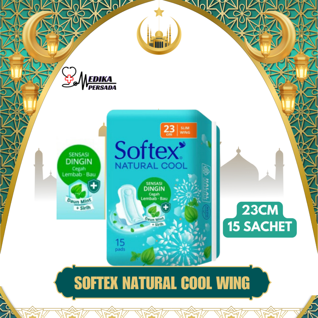 Jual Medika Persada - Softex Cool Wing 23cm 14s | Pembalut Softex ...