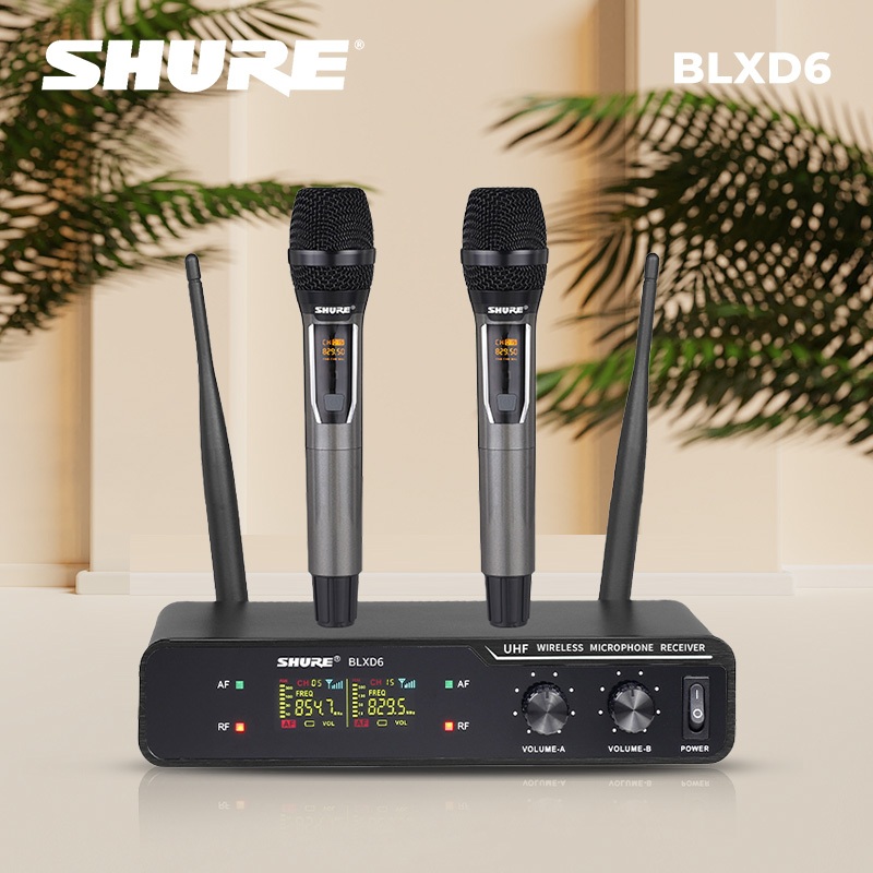 Jual microphone wireless original/BLXD6,mic karaoke suara jernih,vocal ...