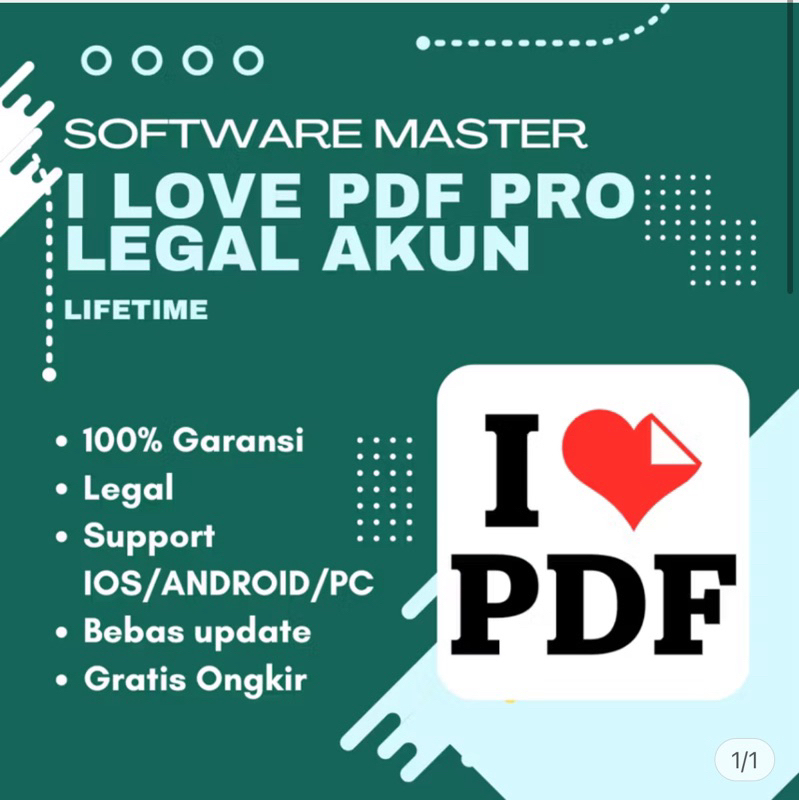 Jual I LOVE PDF PREMIUM ILOVEPDF | Shopee Indonesia