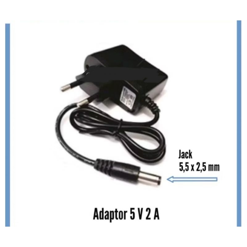 Jual Adaptor 5V 2A / Adapter Power Charger TvBox Cctv Router Converter ...