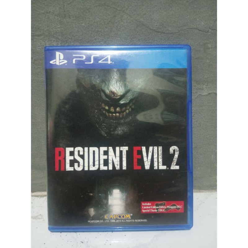 Jual Kaset BD PS4 Resident Evil 2 Remake REG 3 - Second / Bekas | Shopee Indonesia