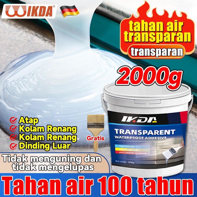 Jual Lem Transparan Anti Bocor 1000g Rembes Krembes Air Penambal ...