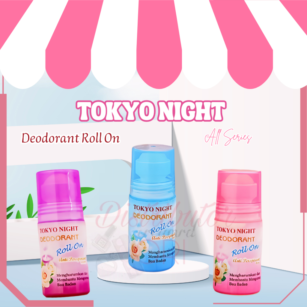 Jual Tokyo Night Deodorant Anti Perspirant 50 ml | Shopee Indonesia