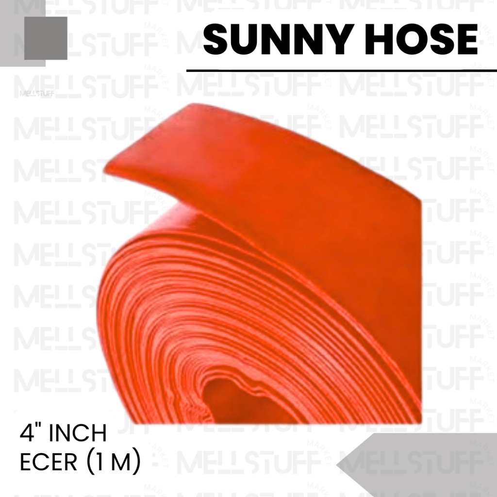 Jual Selang Sunny Hose 4" Inch Meteran (Eceran) 3 Bar Selang Buang ...
