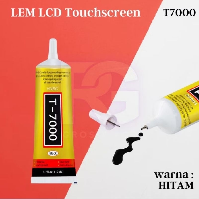 Jual Lem Touchscreen Hitam 15 ml T7000 T-7000 untuk Layar HP & Laptop | Shopee Indonesia
