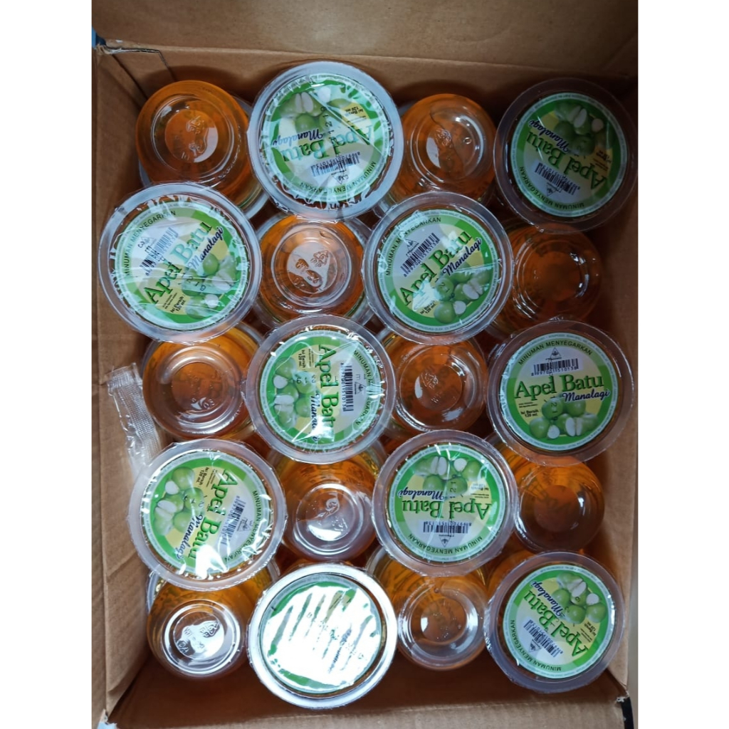 Jual Minuman Sari Apel Batu Manalagi Panorama 120ml/ minuman dingin ...