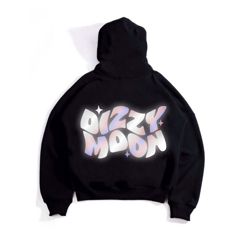 Jual GLGS | HOODIE BOXY | DIZZY MOON STAR MENYALA | Shopee Indonesia