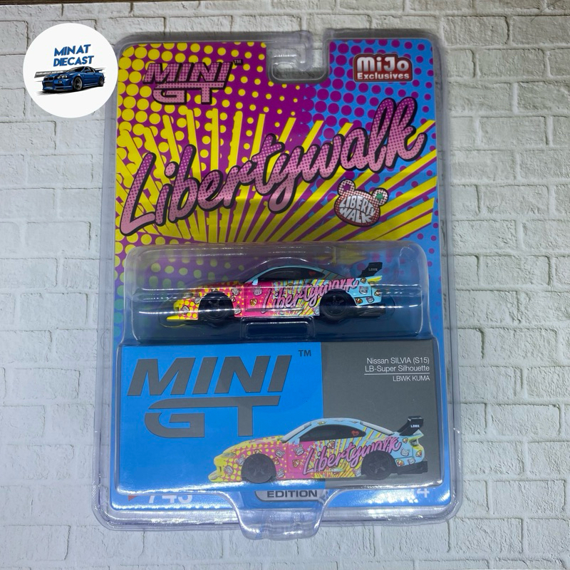 Jual Mini gt nissan silvia s15 super silhouette lbwk kuma | Shopee ...