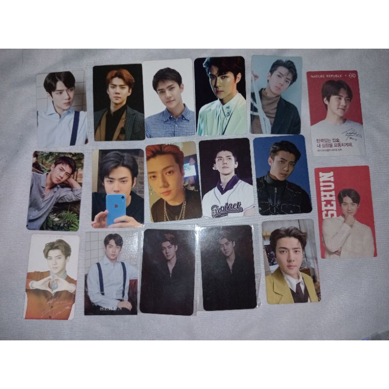 Jual Official Photocard Exo Sehun | Shopee Indonesia