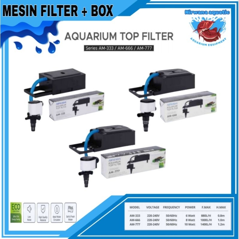 Jual MESIN FILTER BOX ARMADA. AM 333 | AM 666 | AM 777 | Shopee Indonesia