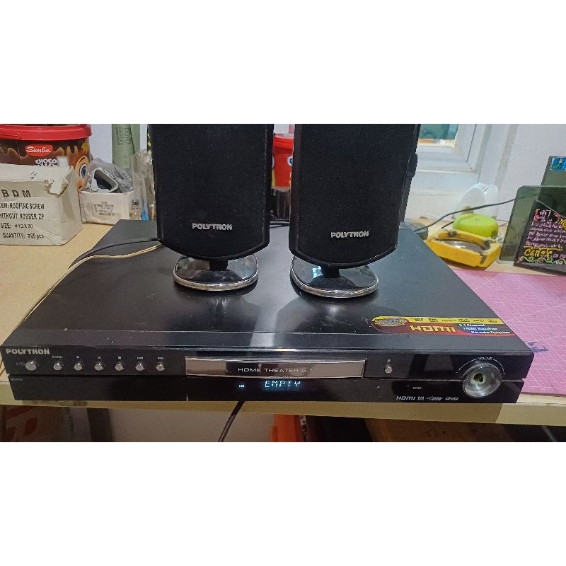 Jual DVD player Home theatre Polytron scnd PhT 170 HD | Shopee Indonesia