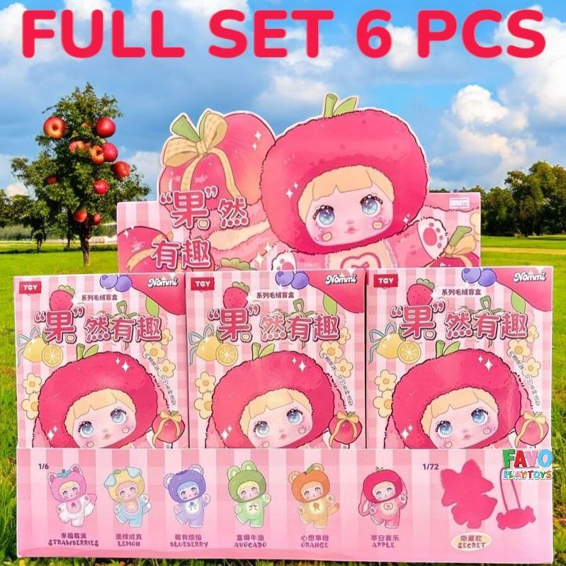 Jual Hi TOY x Nommi V3 Interesting Fruits Series - FULL SET 6 PCS Plush ...