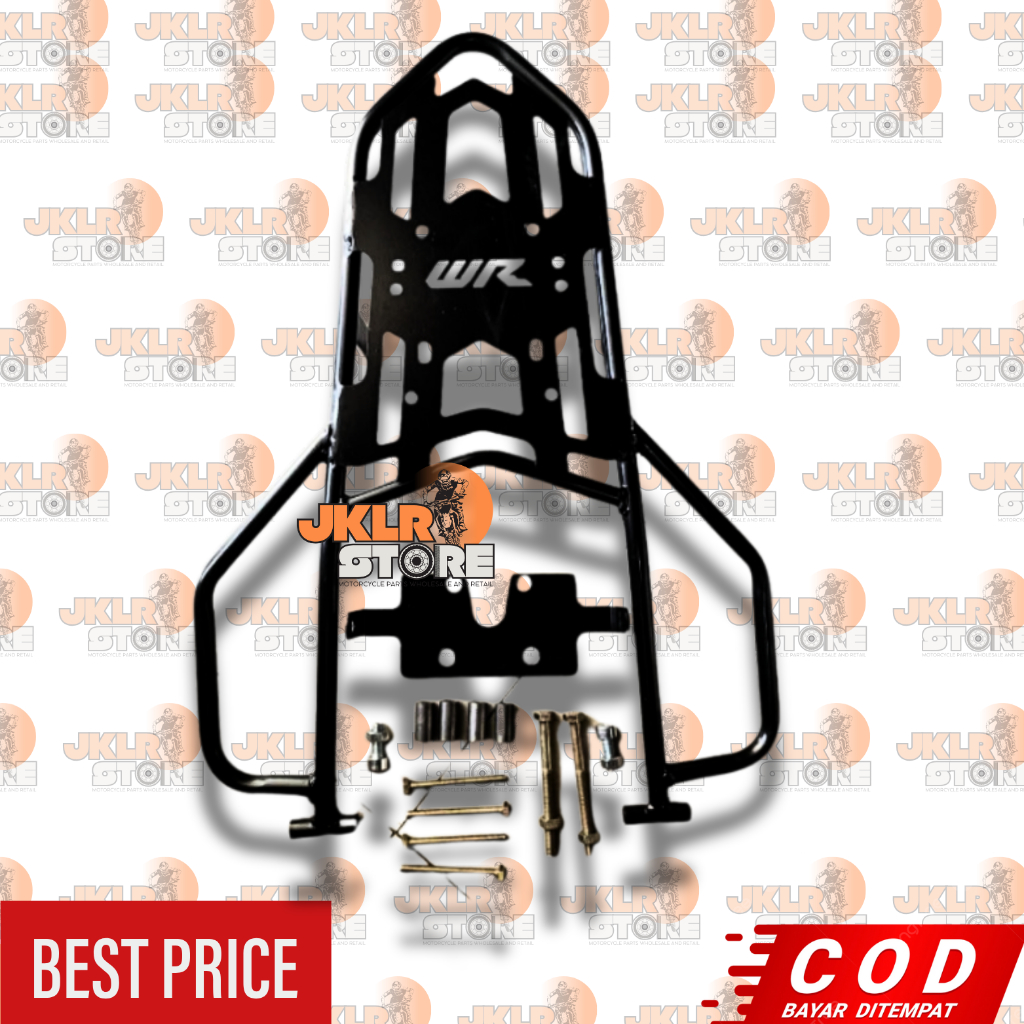 Jual Behel YAMAHA WR155 Rak bagasi belakang breket box belakang wr155 ...