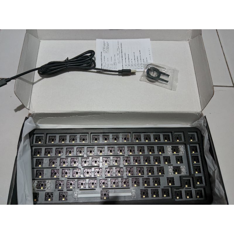 Jual Barebone Vortex Mono Series 75 - Black | Shopee Indonesia